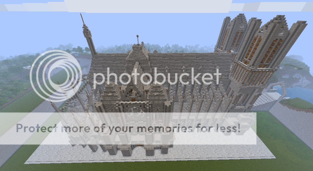 Notre Dame de Reims - [DOWNLOAD] Minecraft Cathedral Minecraft Map